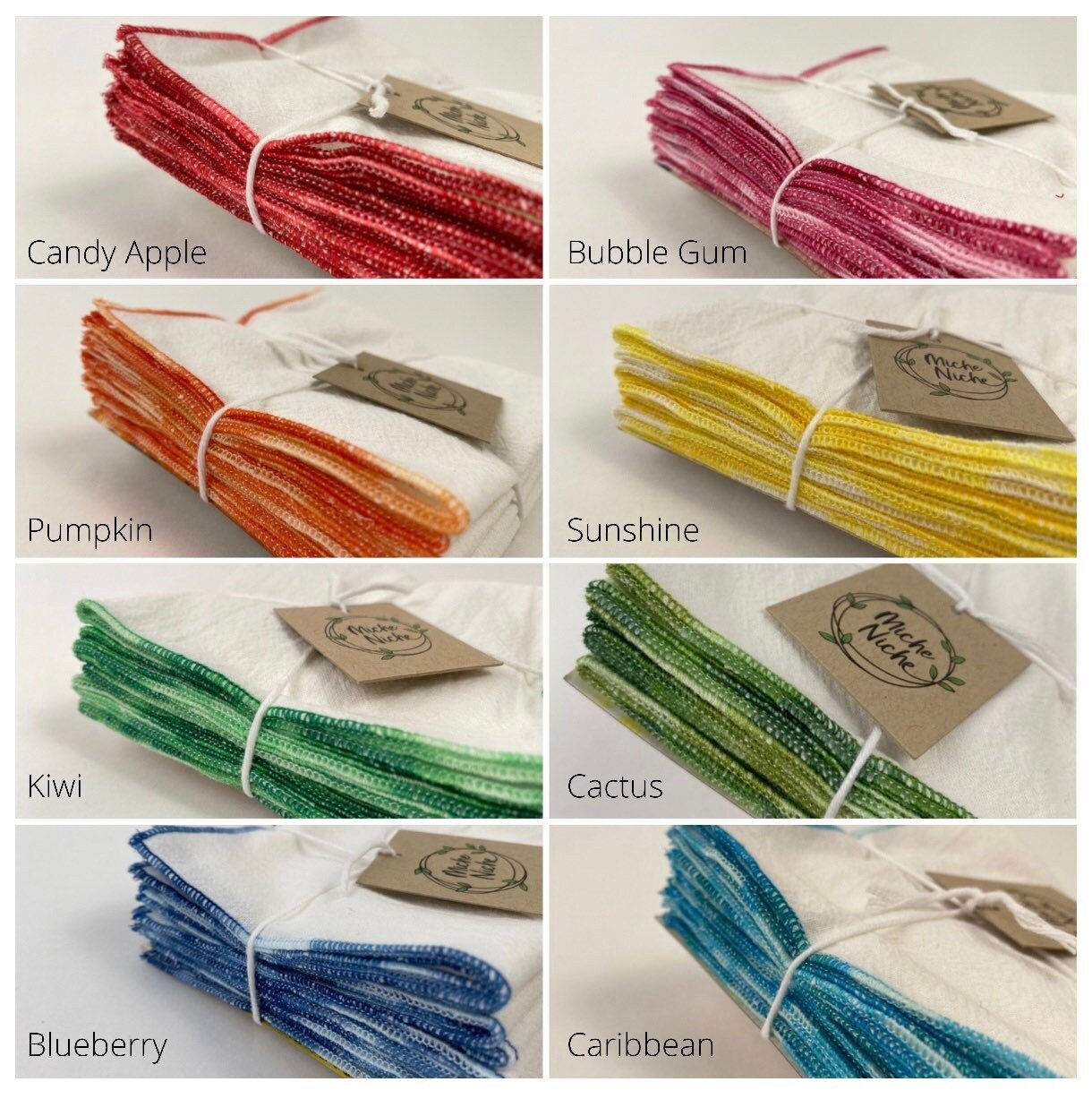 Everyday Cotton Cloth Napkin Color Collection | 14 Quantity – Miche Niche